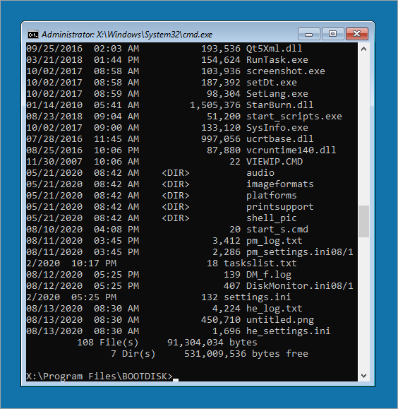 Command Prompt